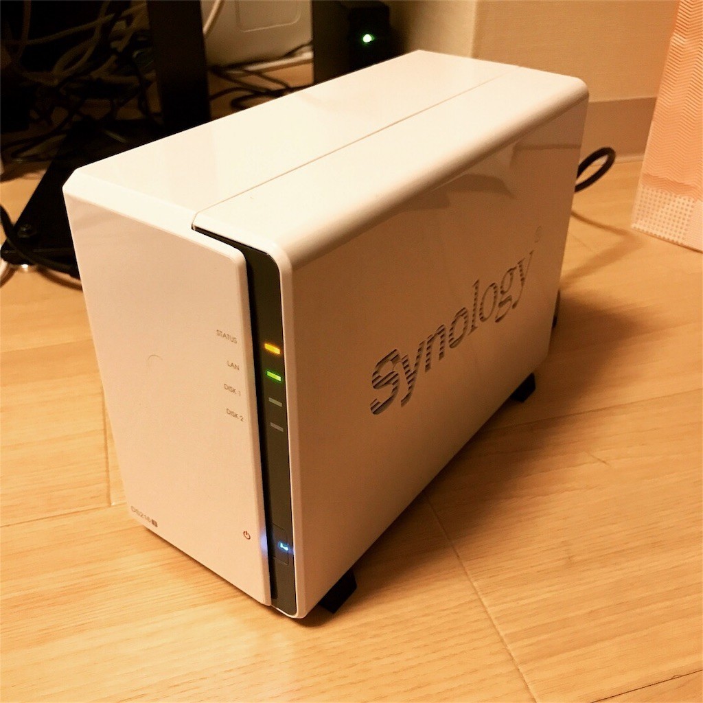家庭用NAS synology DiskStation DS216j を導入してみた - あくろぐ
