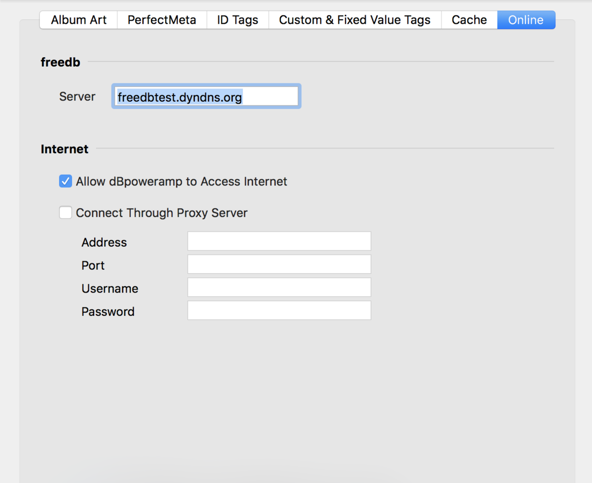Mac版のdbpowerampでfreedb 日本語版を使う - あくろぐ