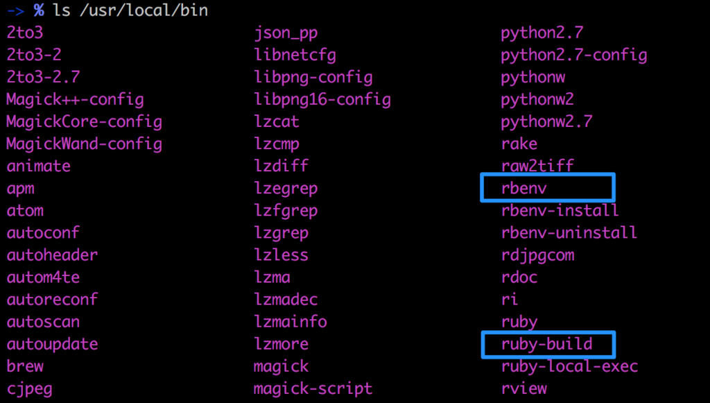 【rbenvでRubyのインストール for Mac】Homebrewアップデートや環境変数の設定、各コマンドの解説まで - ろきメモ【ROKI MEMO】- ろきsanの備忘録