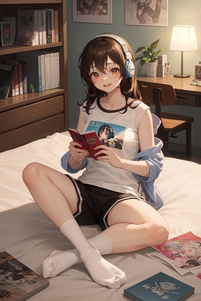 無料 HD スマホ壁紙 アニメイラスト 美少女 #3 - AIko Code Symphony