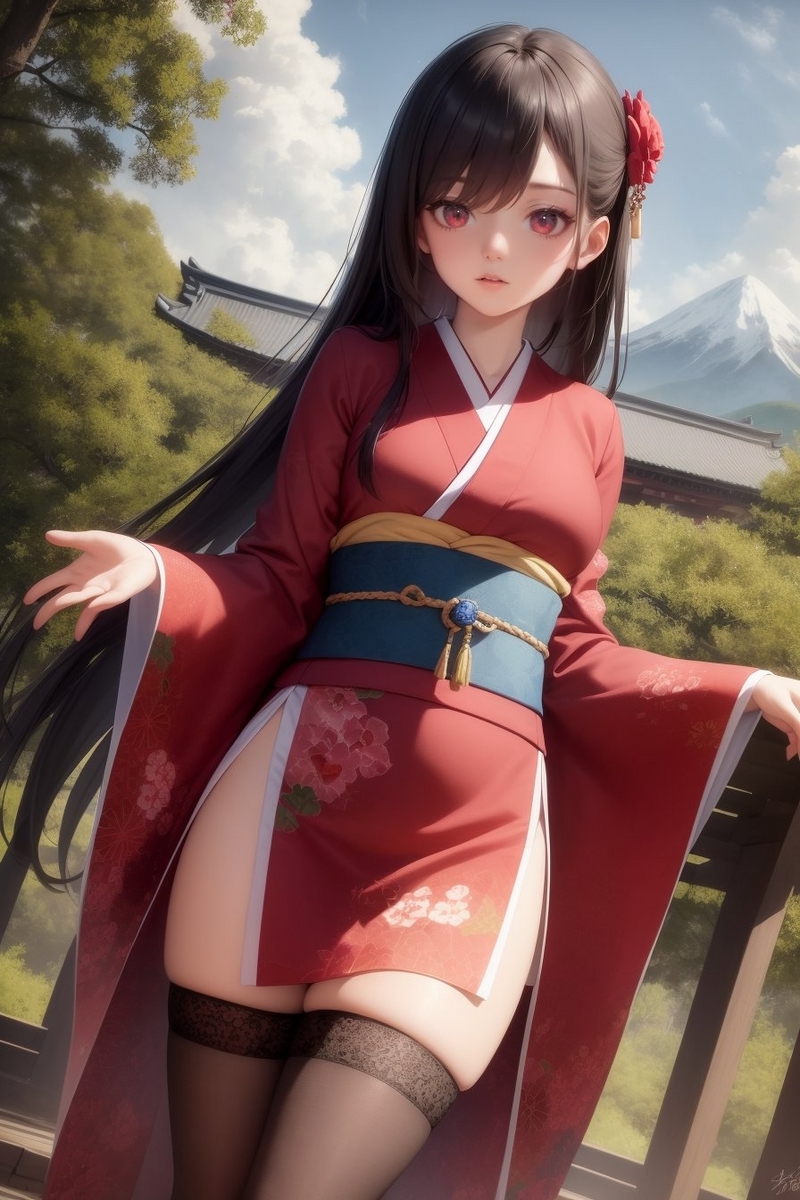 無料 HD スマホ壁紙 アニメイラスト 美少女 #4 - AIko Code Symphony