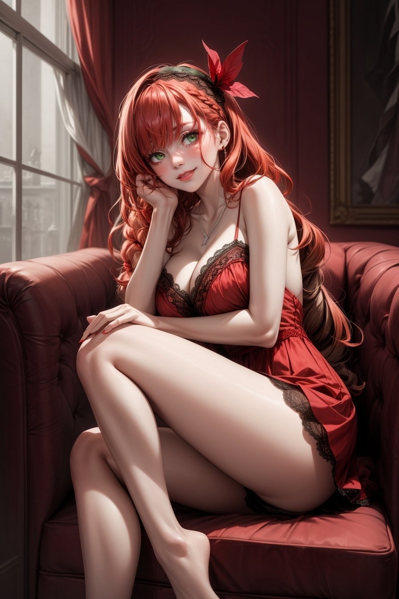 無料 HD スマホ壁紙 アニメイラスト 美少女 #6 - AIko Code Symphony