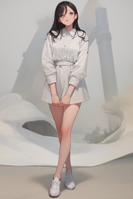 無料 HD スマホ壁紙 アニメイラスト 美少女 #8 - AIko Code Symphony