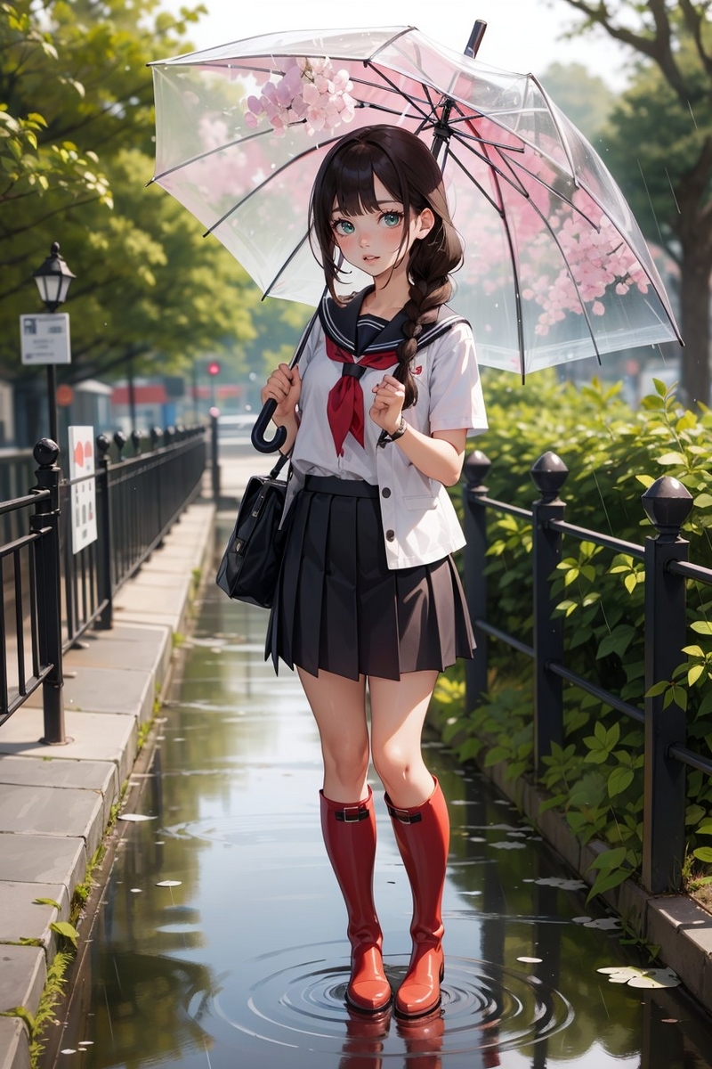 無料 HD スマホ壁紙 アニメイラスト 美少女 #17 - AIko Code Symphony