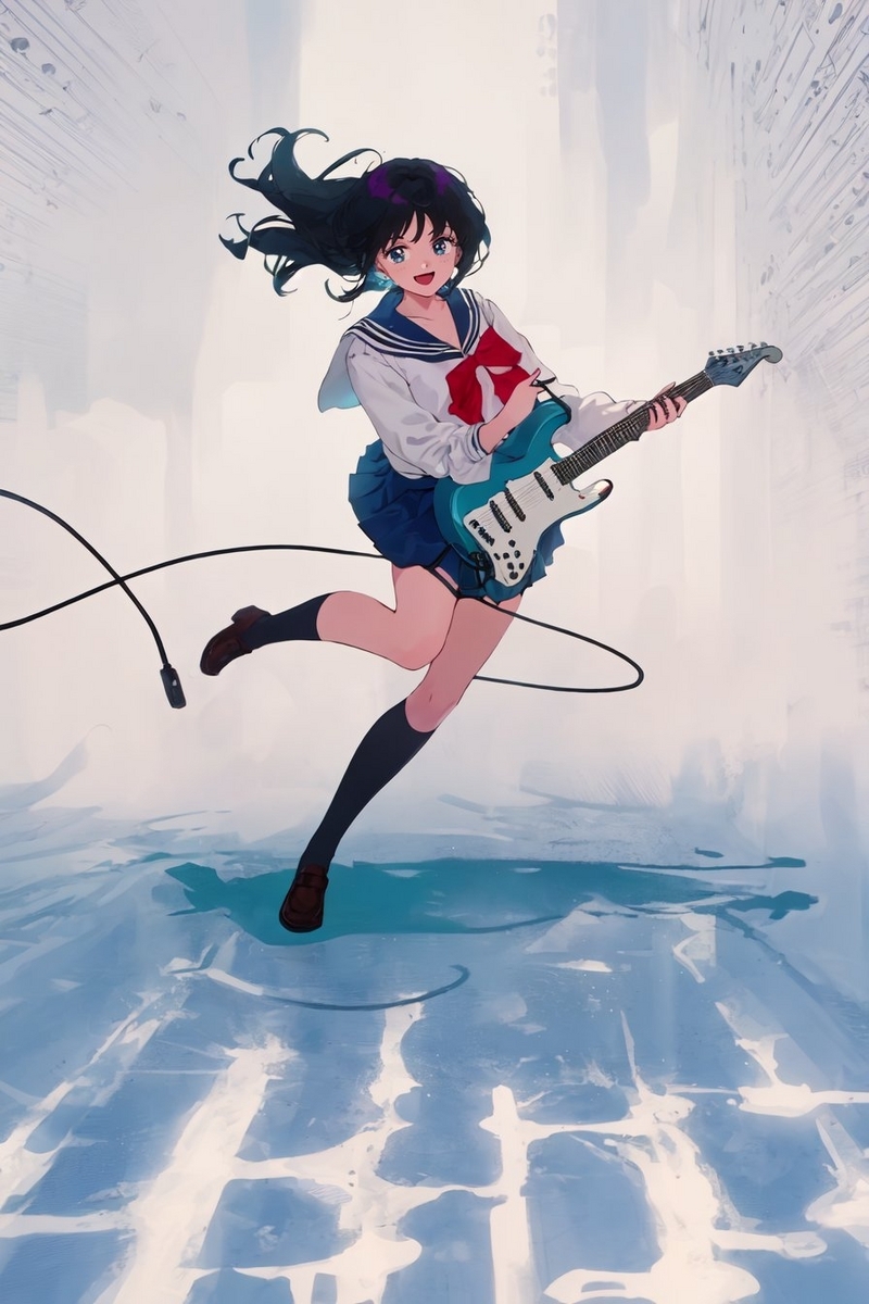 無料 HD スマホ壁紙 アニメイラスト 美少女 #18 - AIko Code Symphony