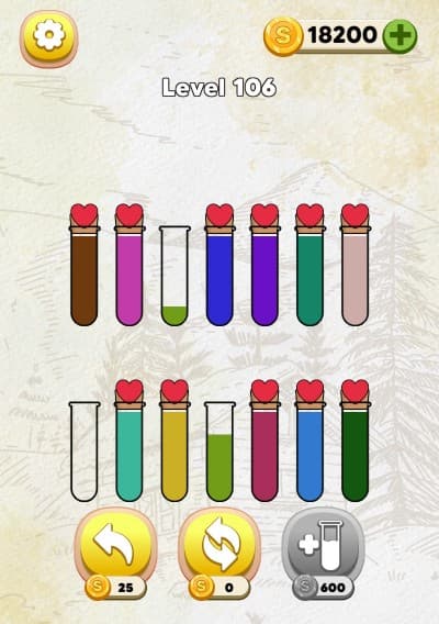 『Bottle Sort Puzzle』ノーマルレベル200をクリアしました！ポイ活 - ainoポイ活日記