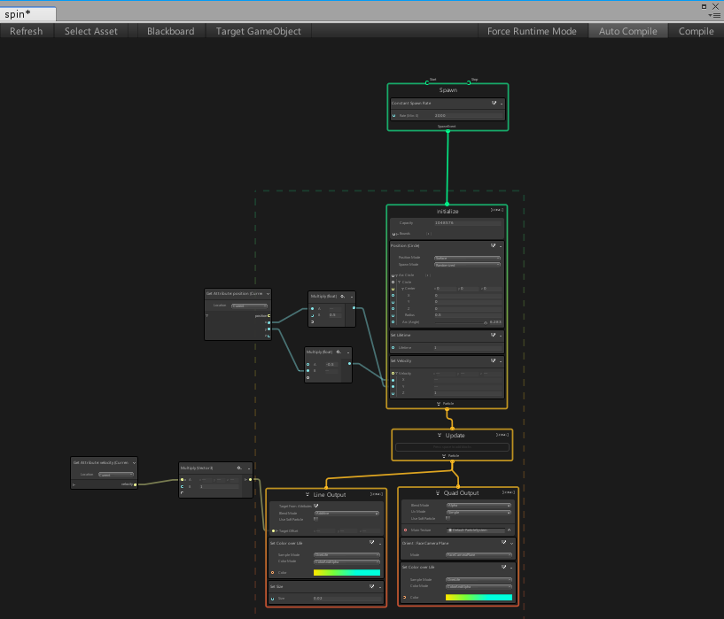 【Unity2018.3】 VFXGraphでオーラ的なものを作る - Aizu-Progressive xr Lab blog