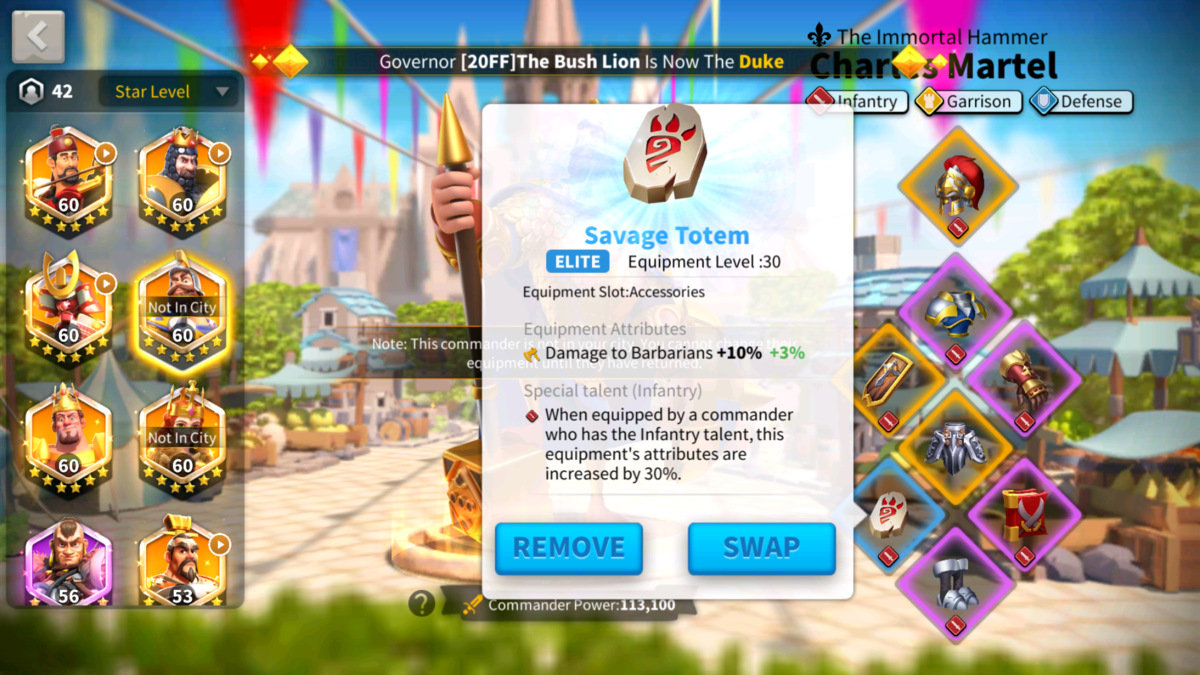 Arms Training Event - Kingdom 2020 notes