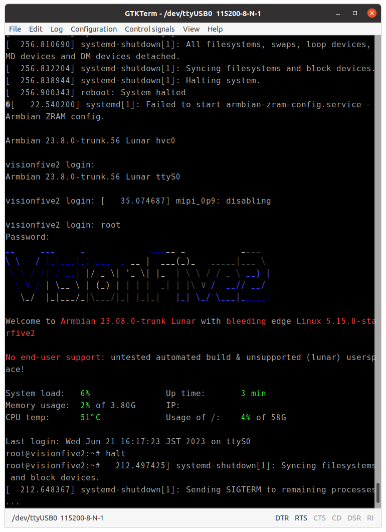 StarFive(cn)さんのRISC-V64 - aki_iic’s blog