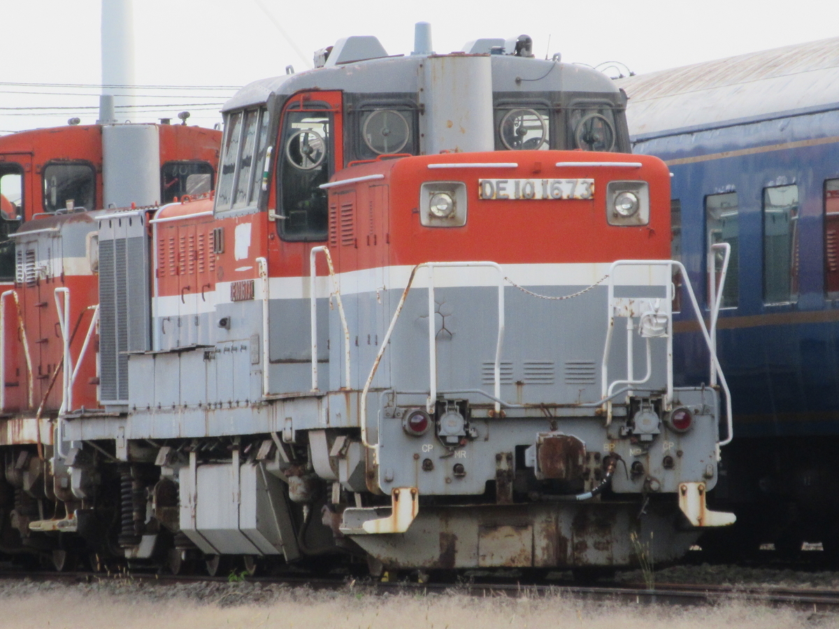秋田臨海鉄道DE10-1251、搬出作業 - アキイソ上飯島撮り鉄