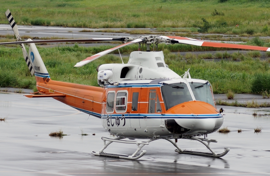2018年 9月26日（水）午前 JA6760「きしゅう」 JA6573 JA01EX 調布飛行場 - 基本は調布飛行場で見たヘリコプターの日記