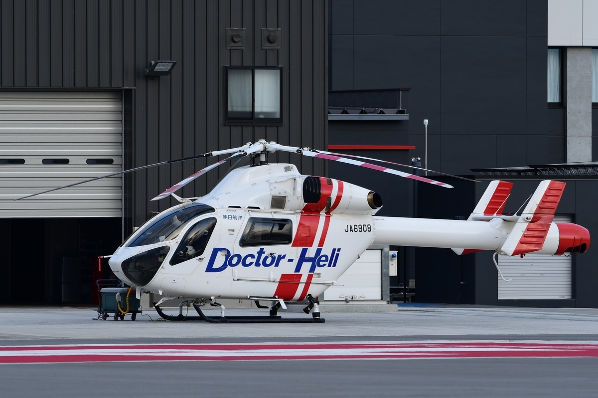 2020年4月11日（土） 急遽群馬まで出掛けて夕方日没ギリギリでドクヘリを撮った話 - 基本は調布飛行場で見たヘリコプターの日記