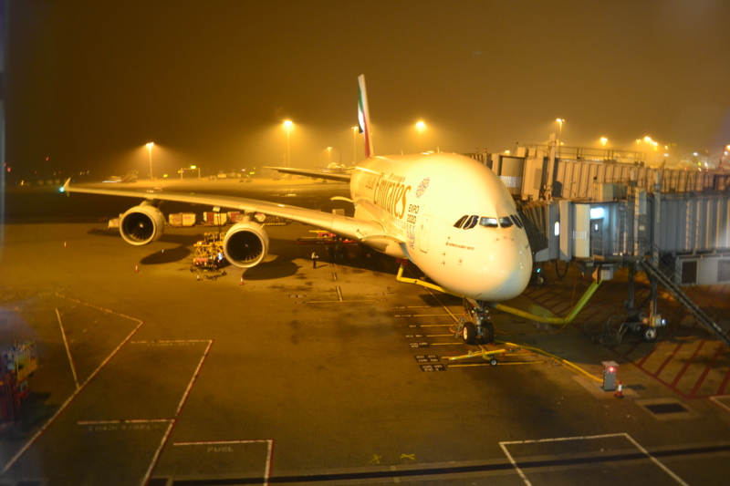 2014 5/1 エミレーツ航空 EK381便 香港～ドバイ A380 ファーストクラス搭乗記 - あっきーの日記