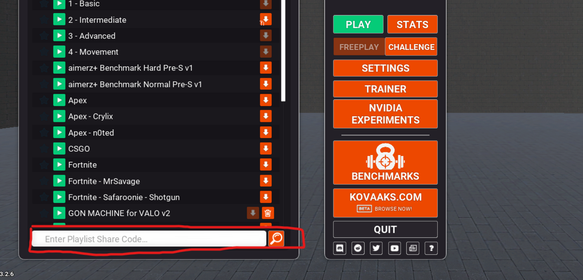 Voltaic benchmarkを使った効率がいいと思うエイム練習法。 - おじさんの毎日