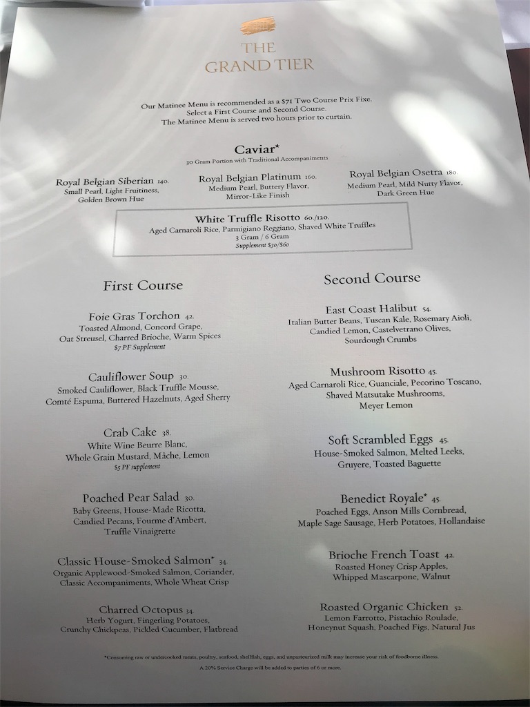 【NewYork 🗽】MET Operaの中にあるレストランThe Grand Tier Restaurant - ワイキキ在住あこの旅日記 ️