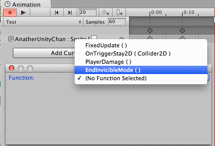 【Unity 2D】2Dユニティちゃんのスクリプトを勉強する-その3 - albatrusのブログ