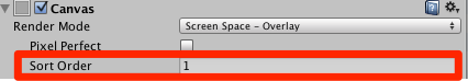 【Unity】UGUI Canvasの表示順について - albatrusのブログ