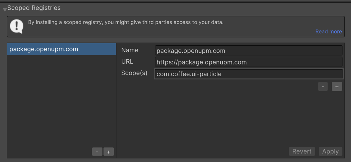 OpenUPMを使ってみる - albatrusのブログ