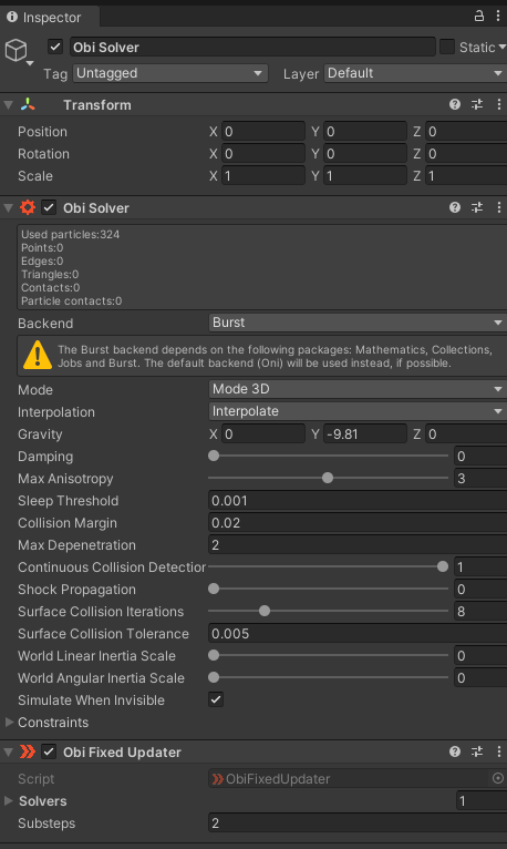 【Unity】Obi Softbodyでプルプルなプリン作ってみる - Alpaca Games Blog(旧AlpacaTech)