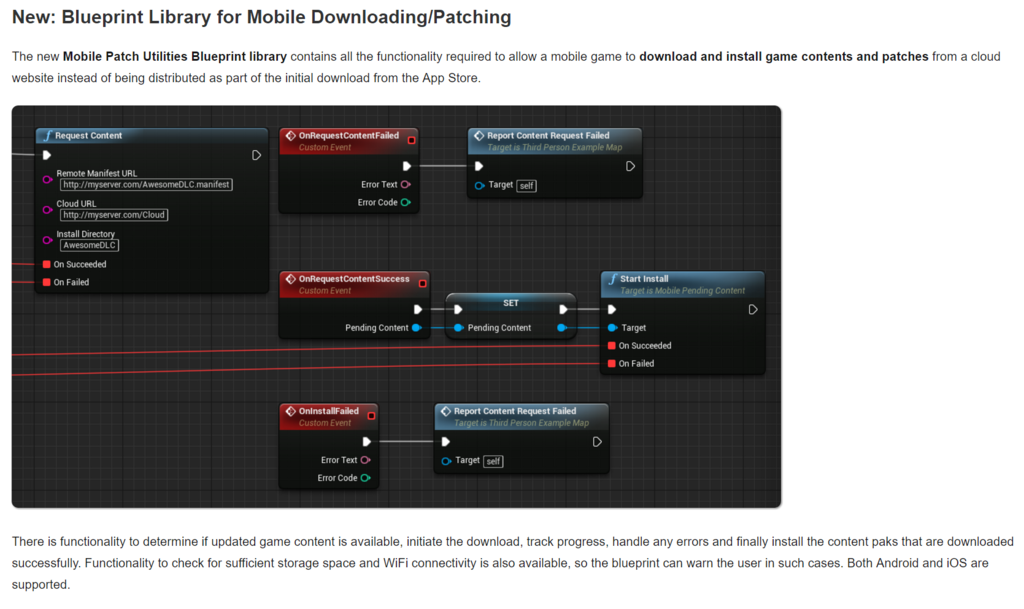 UE4 モバイルDLC&パッチ処理について - Let's Enjoy Unreal Engine