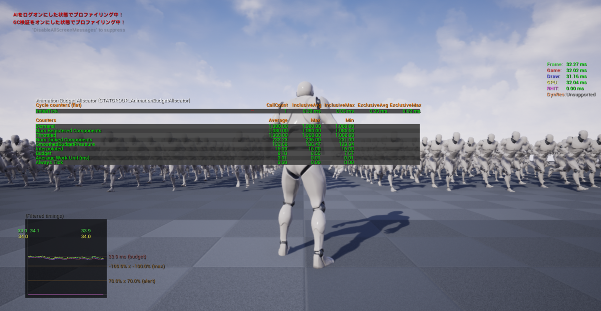 UE4 Animation Budget Allocatorを試してみる - Let's Enjoy Unreal Engine