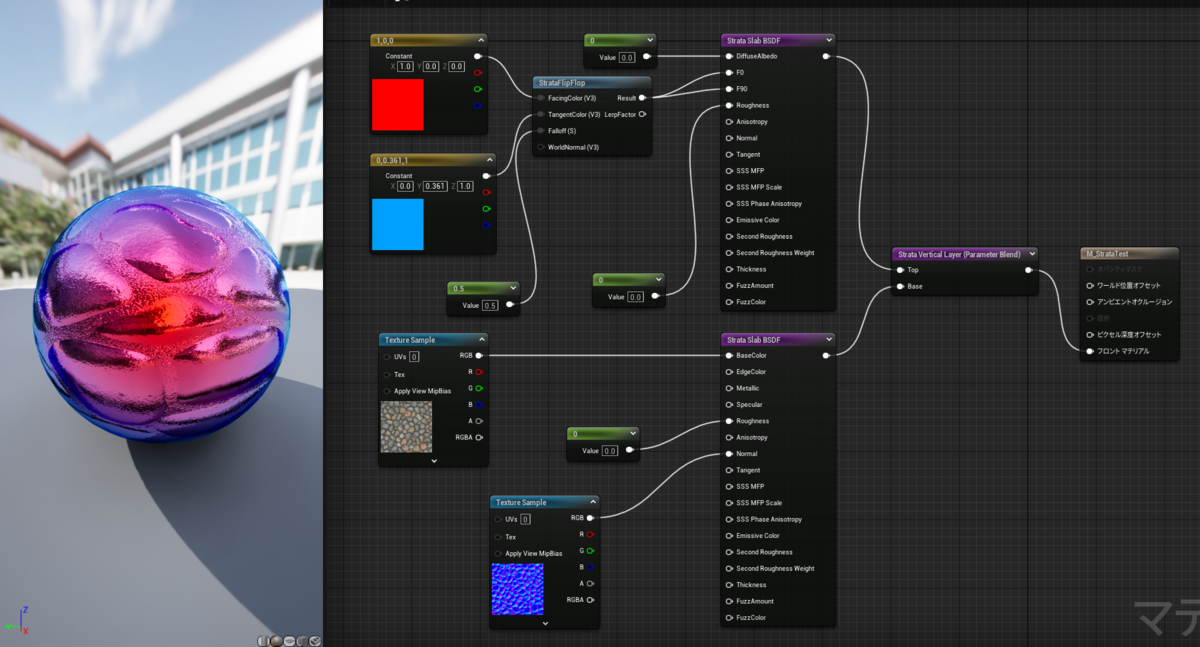 UE5 新マテリアルシステム Strata入門 - Let's Enjoy Unreal Engine