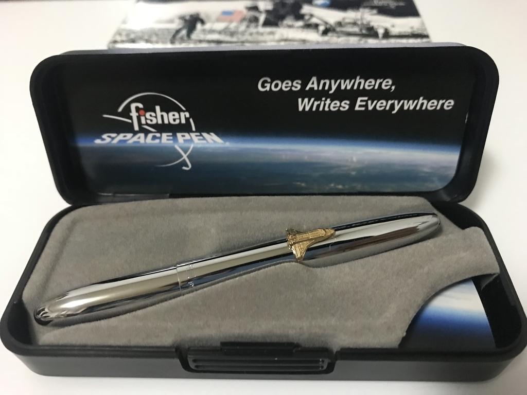 宇宙空間でも文字が書けるオススメのペン。SPACE PEN（スペースペン）を買ってみた。 - 俺のアジト。