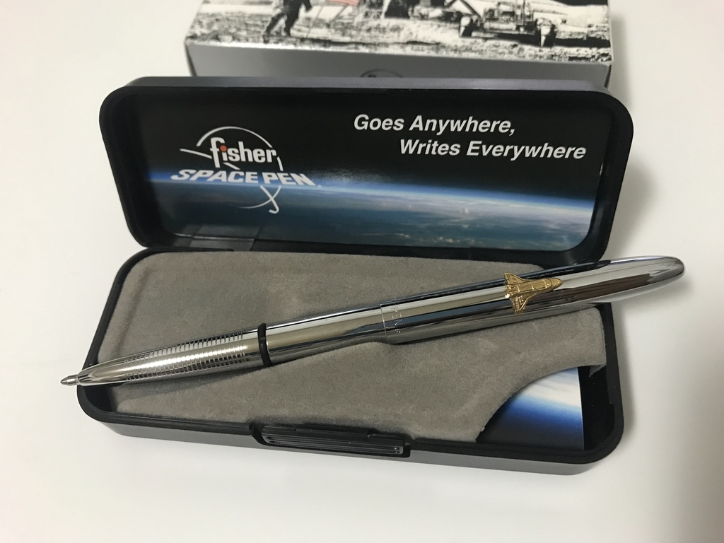 宇宙空間でも文字が書けるオススメのペン。SPACE PEN（スペースペン）を買ってみた。 - 俺のアジト。