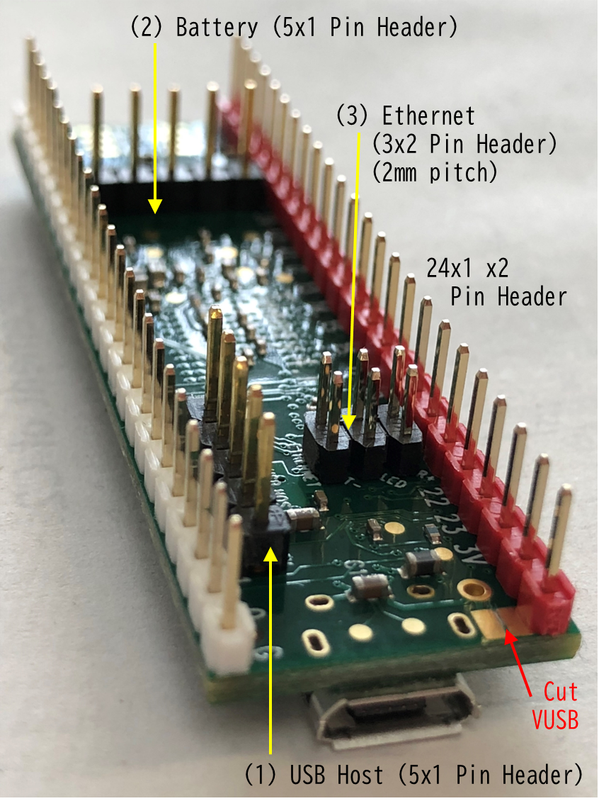 Teensy（17）Keiths' SDR用Backpackボードの組立と点灯試験 - 非職業的技師の覚え書き