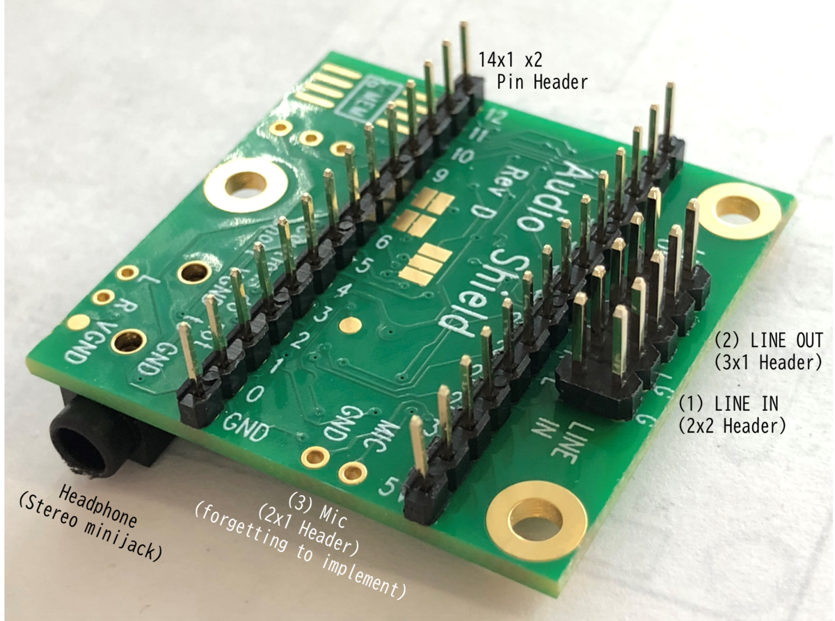 Teensy（17）Keiths' SDR用Backpackボードの組立と点灯試験 - 非職業的技師の覚え書き