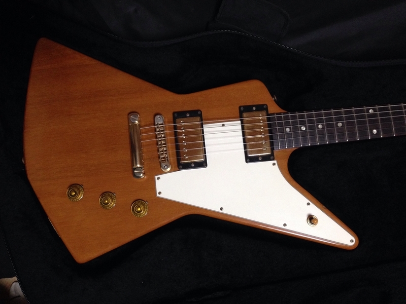 1999 Gibson Explorer 76 Limited Edition ～ Eric Clapton's Elbow Cut ...