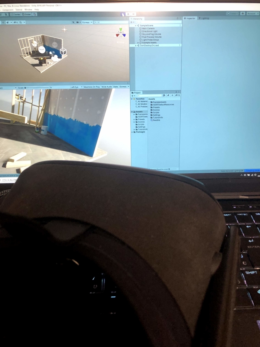 10クリックでHDRP + VRを実現する - さわぐちFMオキーステーション