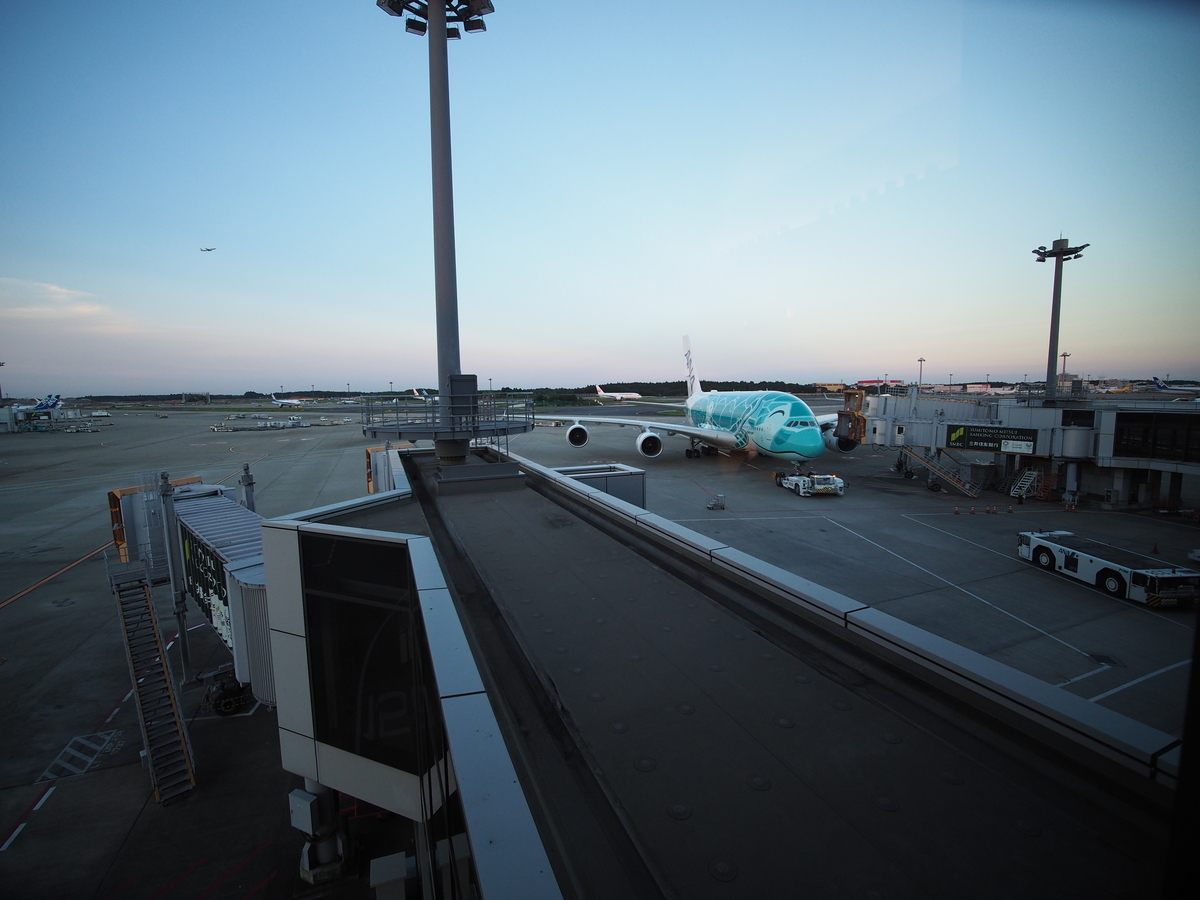ANA FLYING HONU KAI First Class A380-800 NH182 NRT-HNL NH181 HNL-NRT ...