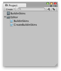 ビルドインのGUISkinを見る - CustomStyle名を知る方法 - けいごのなんとか