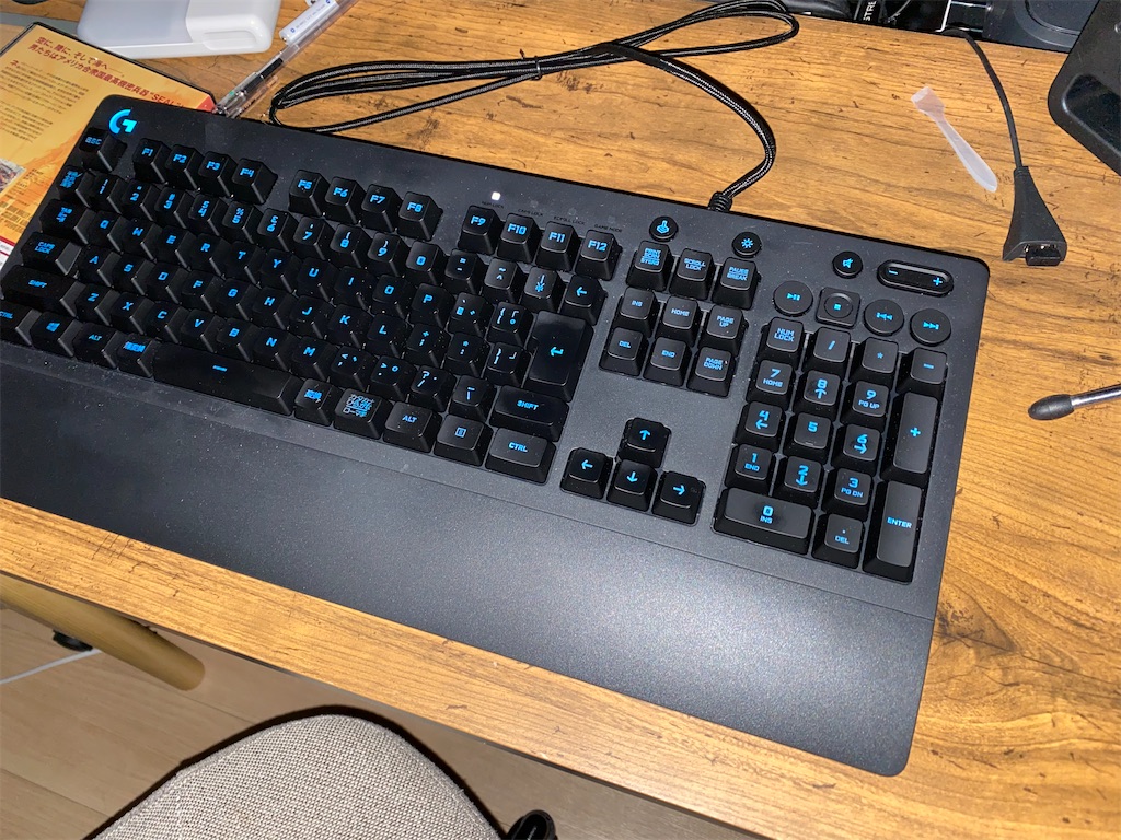 PC周辺機器紹介 〜Logicool G312 Prodigyゲーミングキーボード〜 - アンダーソンの多趣味な日々〜趣を味方につける生き方〜