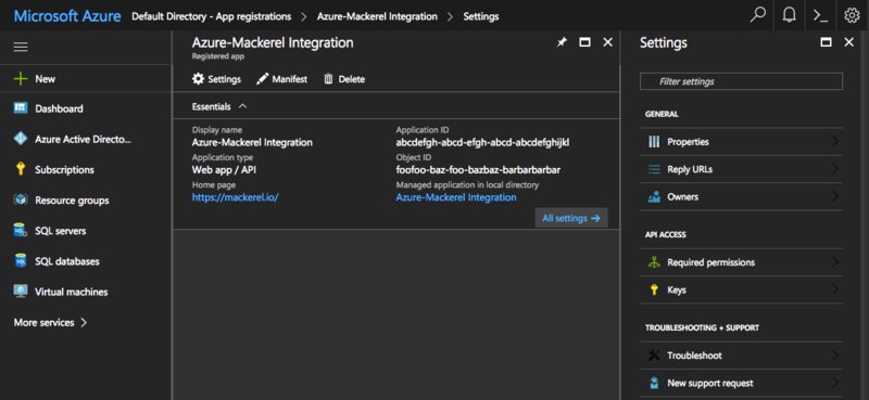 Azure Integration - Mackerel Docs