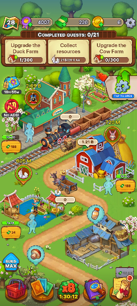 ＜Idle Farmer - アイドルファーマー＞30日以内にレベル28に到達 - とりあえず、やってみる。