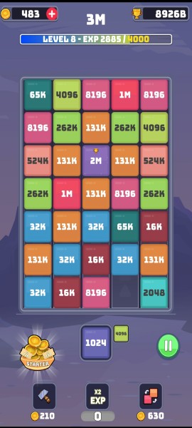 ＜Merge Blast Number＞14日以内にレベル8到達 - とりあえず、やってみる。