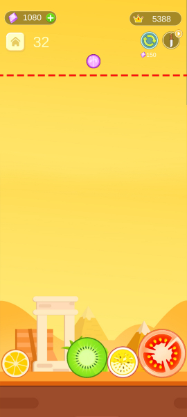 ＜Merge Watermelon:Get HighScore＞ - とりあえず、やってみる。