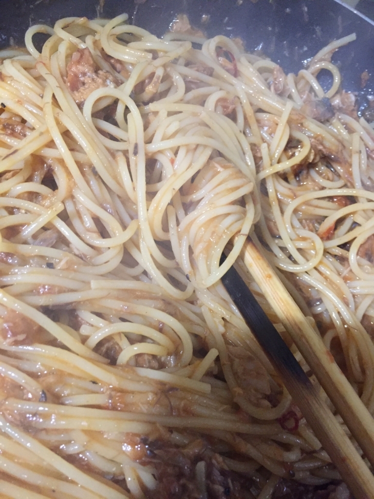 簡単、解説パスタの作り方（さば缶のトマトスパゲティ（200～300円）） - 現役プロバーテンダーが教えるお酒，料理の一般教養