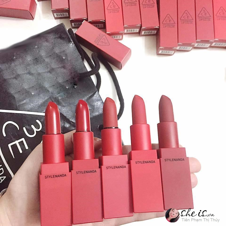 Review 3CE Red Recipe Matte Lip Color - Blog diary