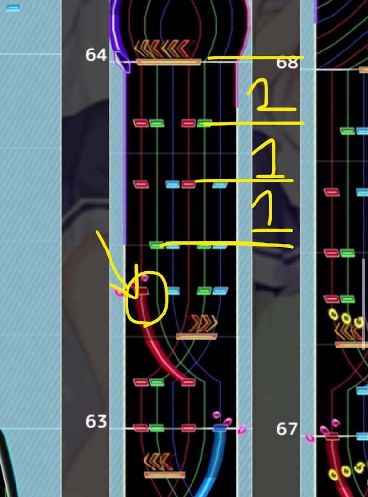 オンゲキの鍵盤譜面レポとRecollect Linesの雑攻略 - あおなぎのブログ