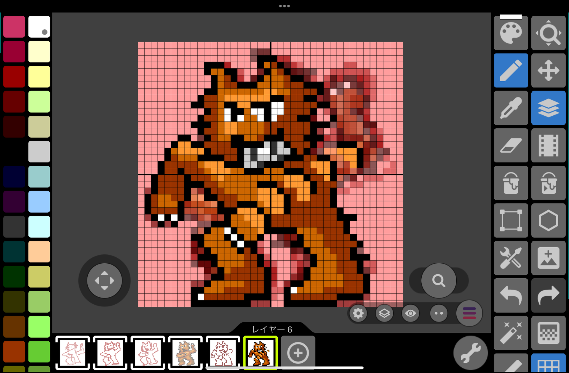 タブレットでドット絵を描いてみよう - Aokashi Room