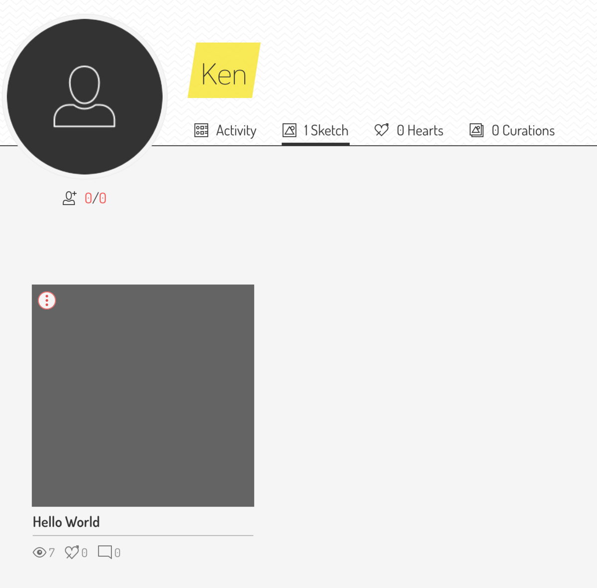 I tried embedding a p5.js work in Hatena blog using OpenProcessing. - Build my own Hello World