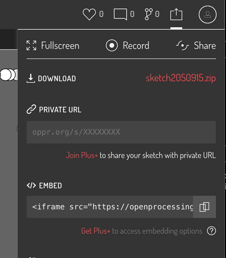 I tried embedding a p5.js work in Hatena blog using OpenProcessing. - Build my own Hello World