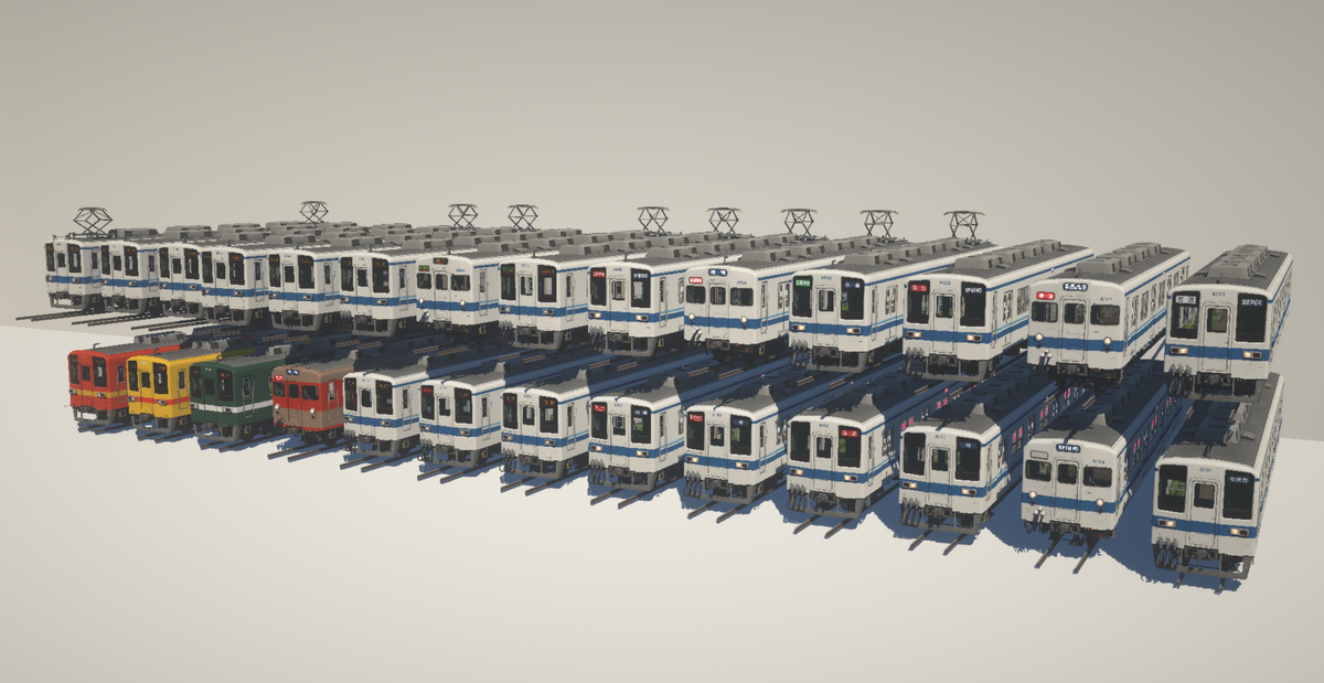 【rtm公開】東武鉄道8000系（本線・野田線）パック - 小春日和