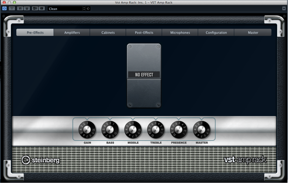 【Cubase】Cubase7 のアンプシミュレーターの実力に迫る② 〜 VST Amp Rack 編 〜 - 音楽活動に役立つブログ