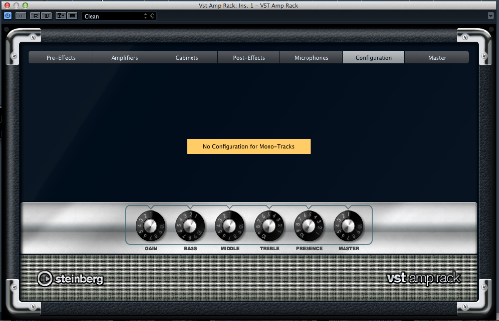 【Cubase】Cubase7 のアンプシミュレーターの実力に迫る② 〜 VST Amp Rack 編 〜 - 音楽活動に役立つブログ