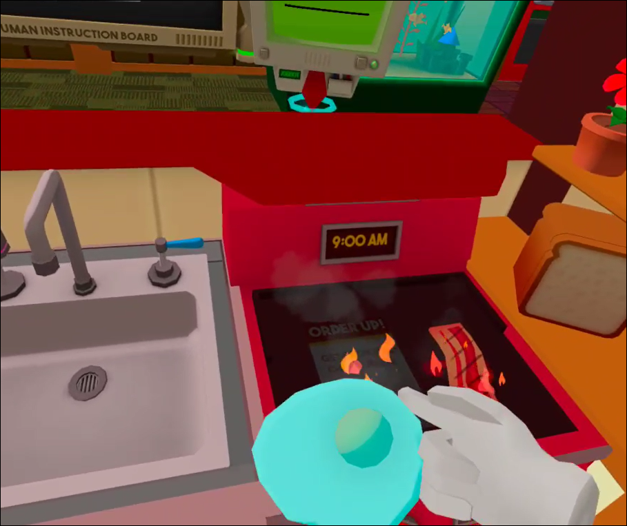 【Meta Quest 2】Job Simulatorの序盤プレイ 感想は？ - キャラ診断研究所