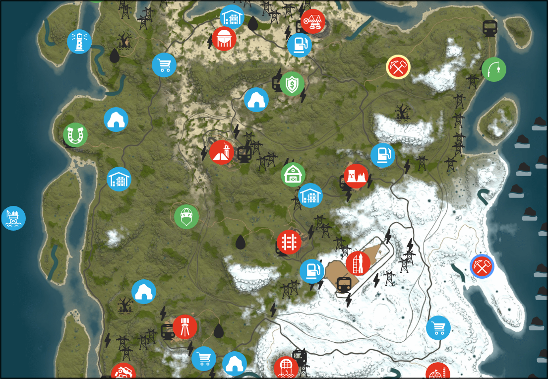 【RUST】地図・サーバー・便利なサイトのまとめ - キャラ診断研究所